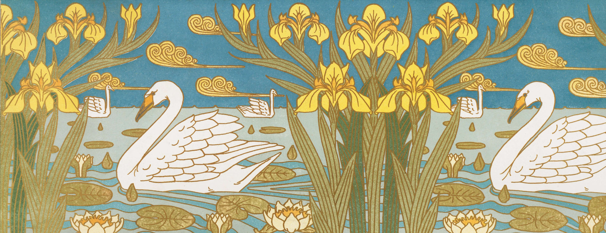 Verneuil Prints | Art Nouveau Decorative Art | Cynefn